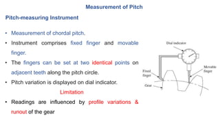 L6 measurement of gear tooth | PPTX