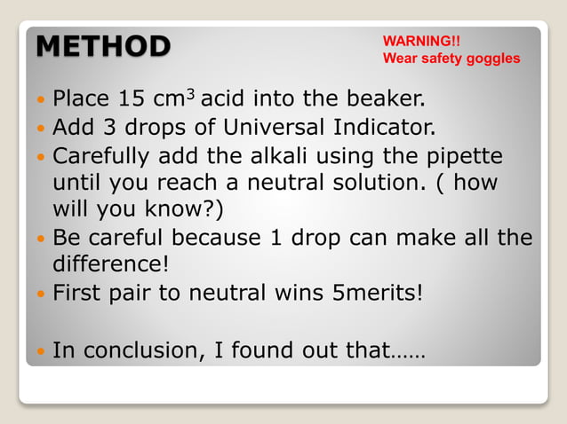 Neutralisation Reactions.ppt | Chemistry | Science