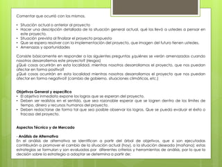 Generalidades de proyecto de Inversión | PDF