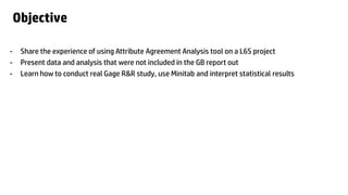 L6s best sharing experience MSA | PPTX | Business | Business and Finance