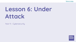 L6 Slides – Cyber security – Y9.pptx