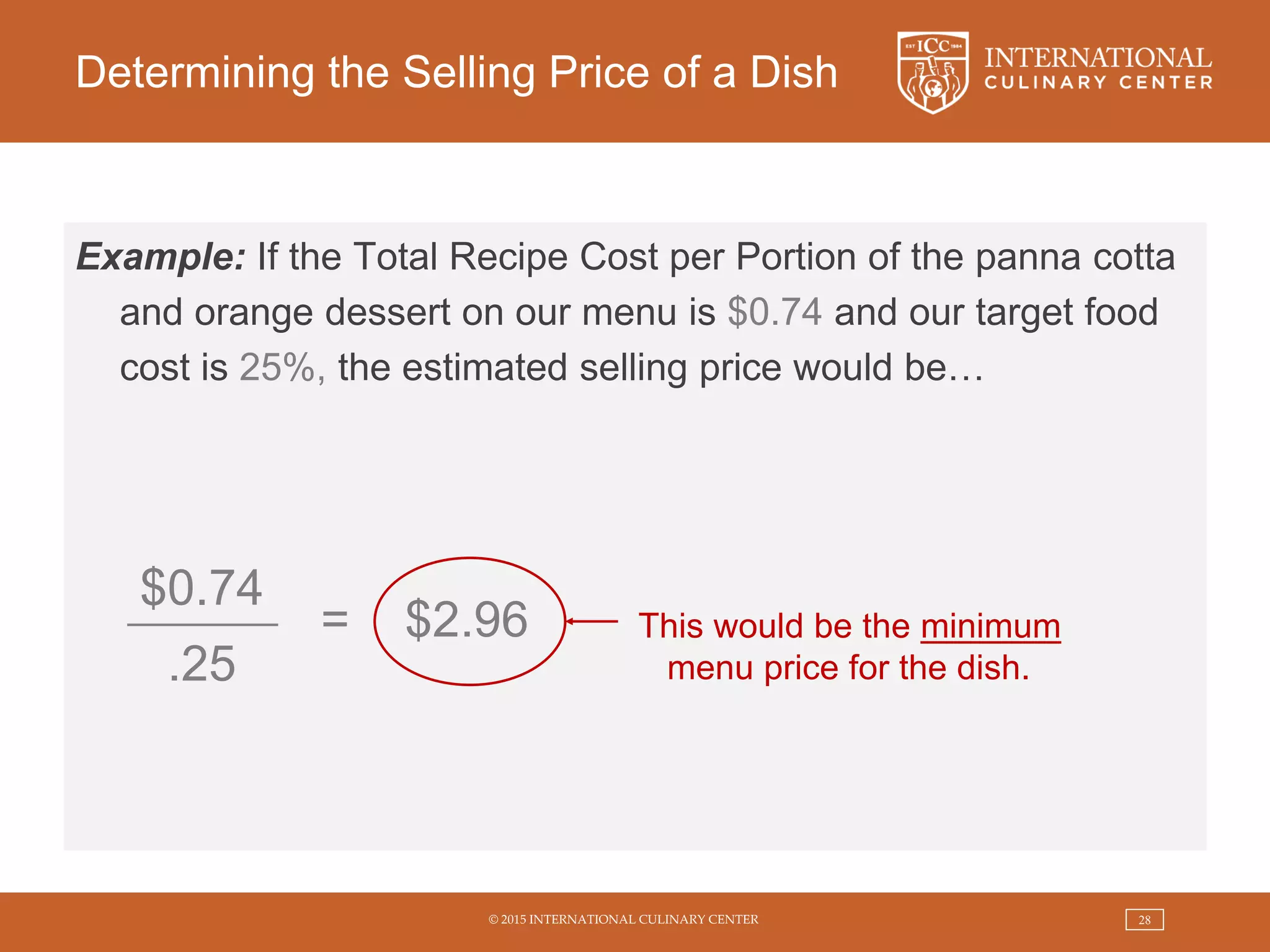 Food Costing | PPTX