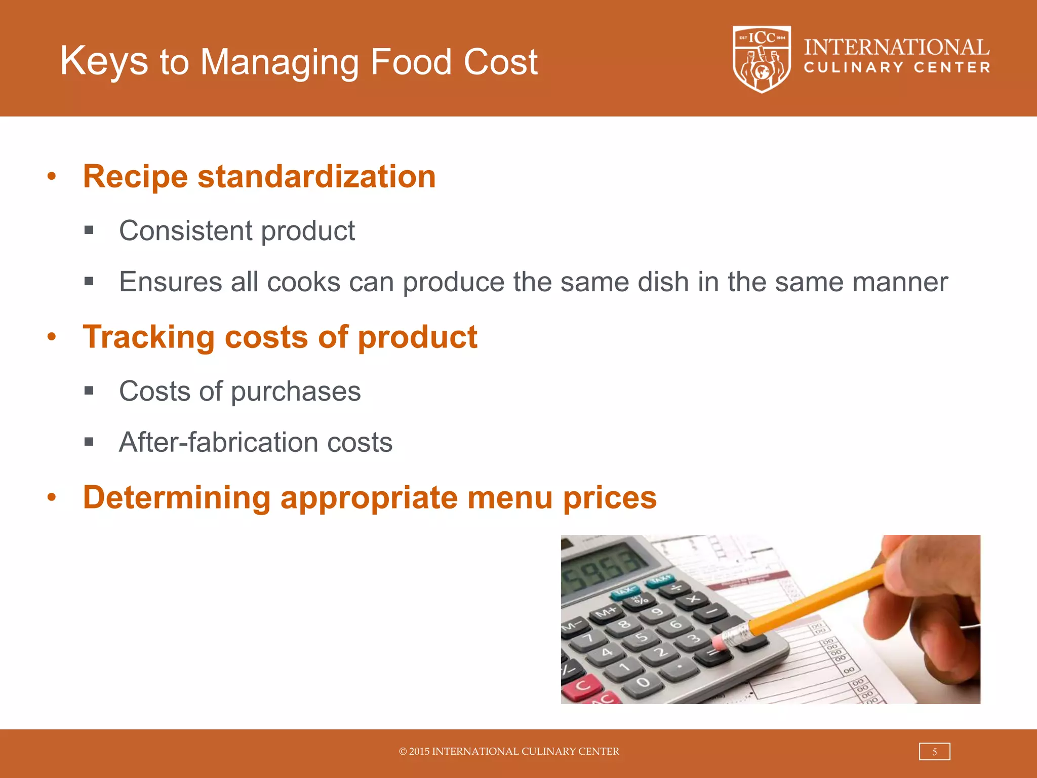 Food Costing | PPTX