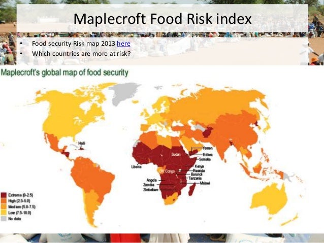 L6 who is most effected by food security
