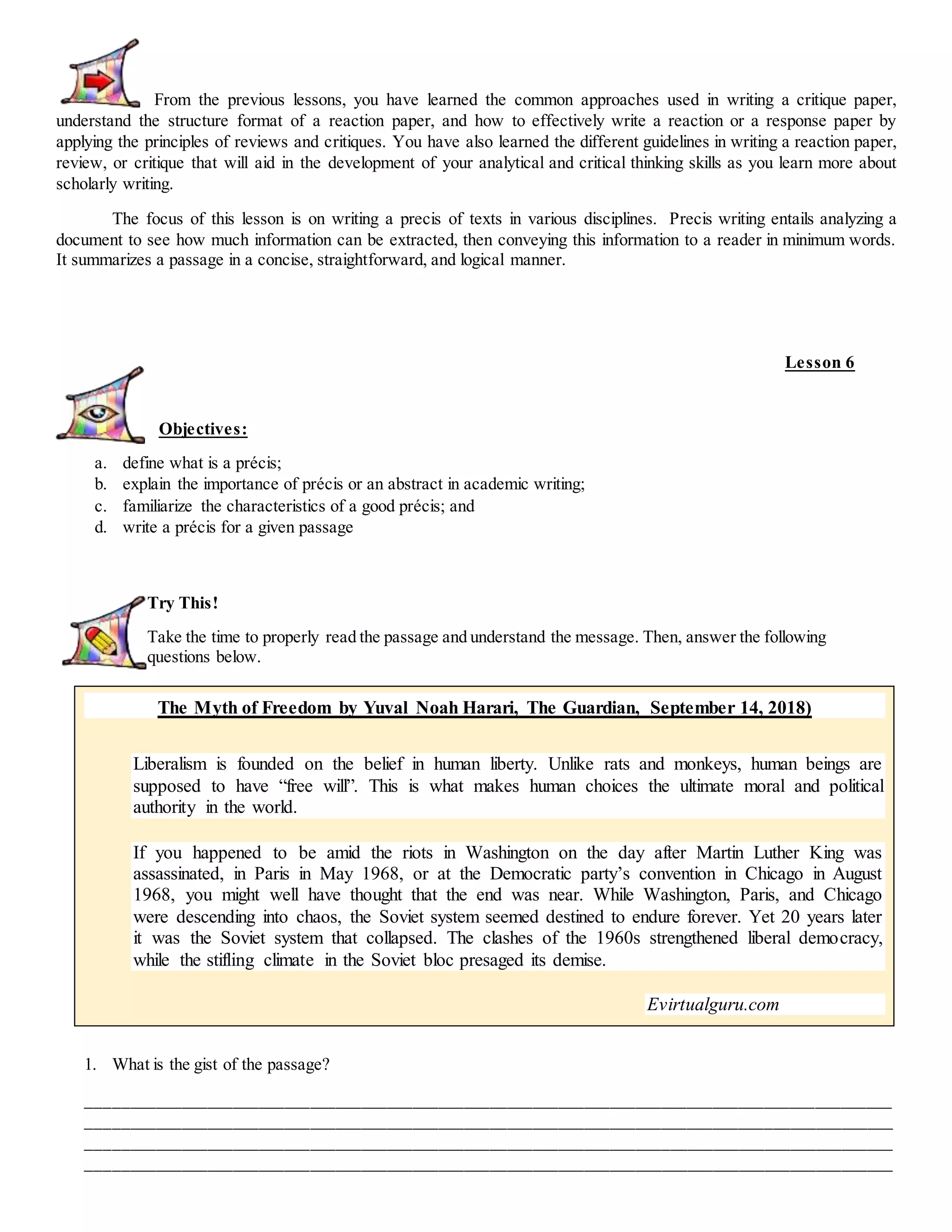 L6 Writing a Precis (1).docx