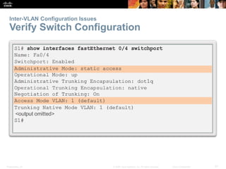 CCNAv5 - S2: Chapter5 Inter Vlan Routing | PDF