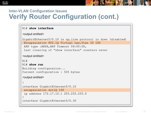 CCNAv5 - S2: Chapter5 Inter Vlan Routing | PDF