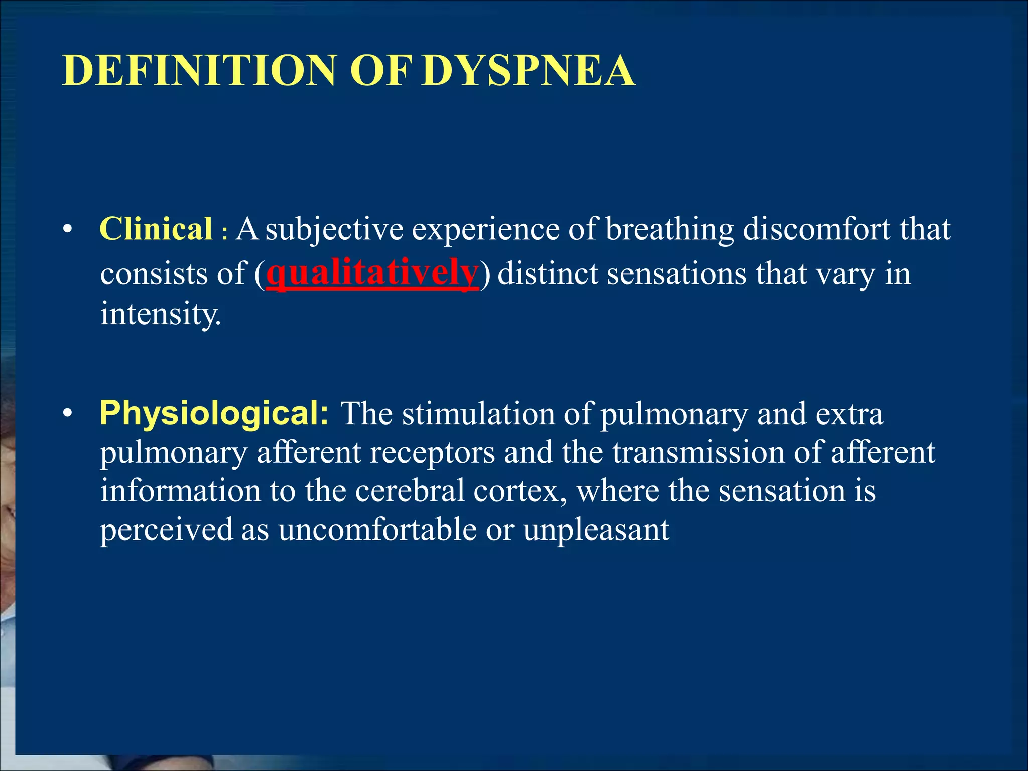 L 7.approach to dyspnea | PPTX