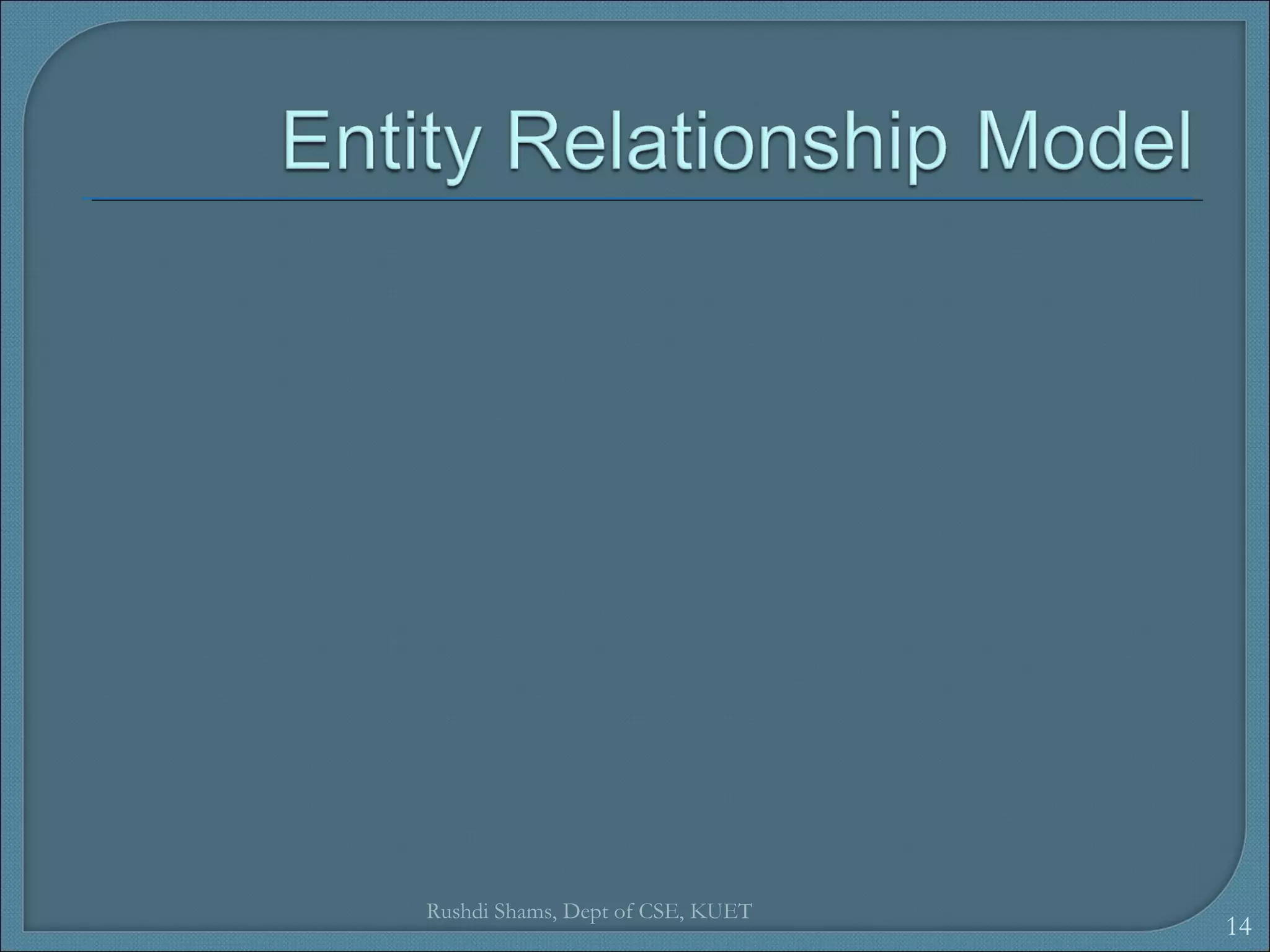 L7 data model and dbms architecture | PPT