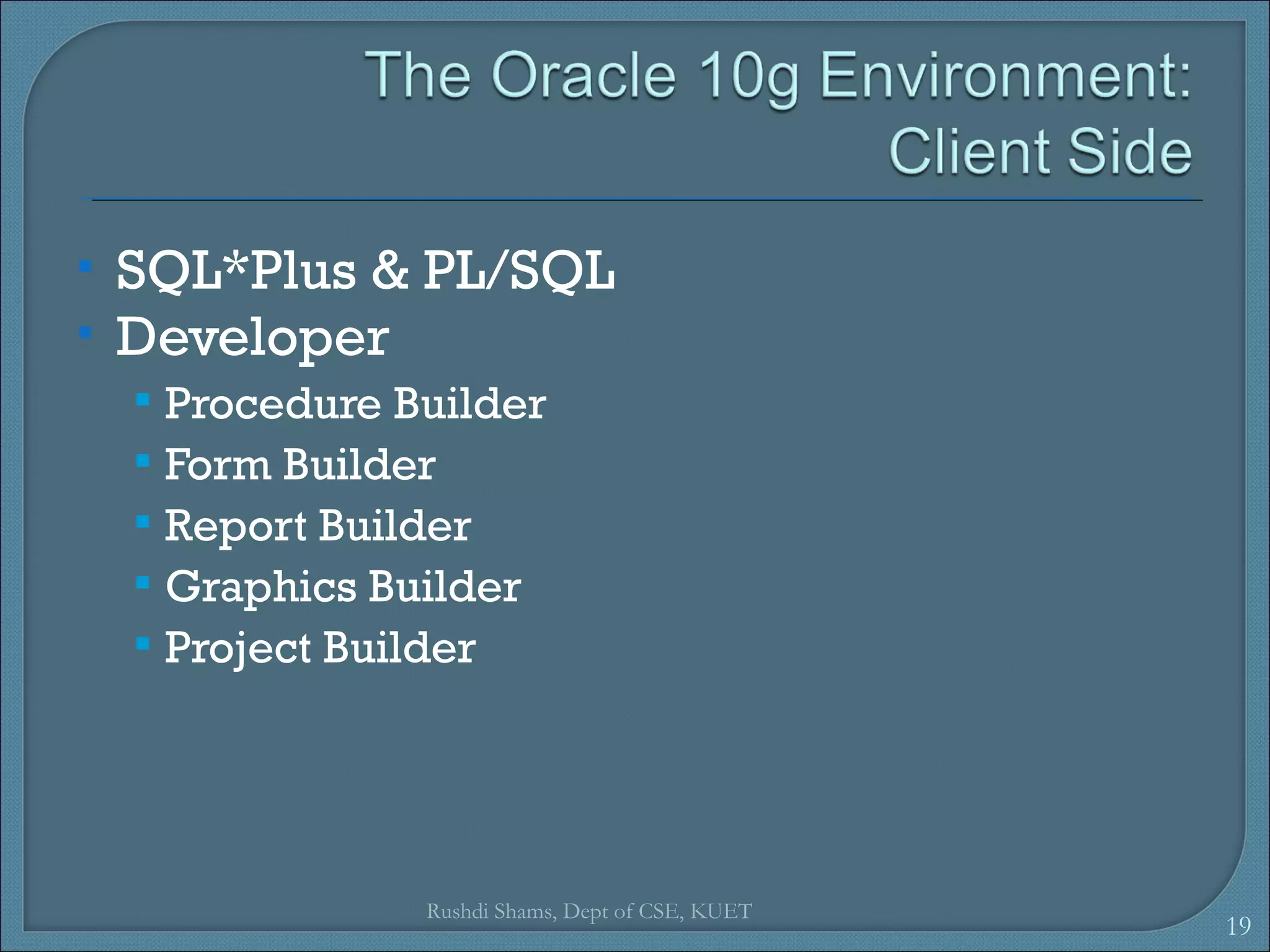 L7 data model and dbms architecture | PPT