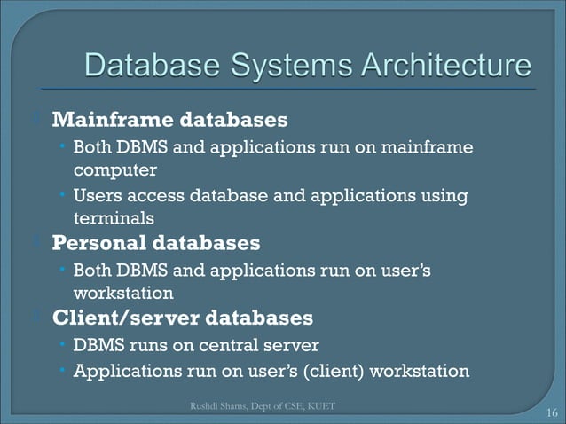 L7 Data Model And Dbms Architecture Ppt