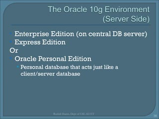 L7 data model and dbms architecture | PPT