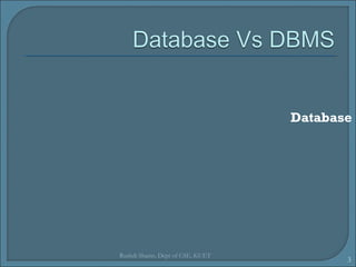 L7 data model and dbms architecture | PPT