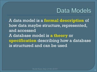 L7 data model and dbms architecture | PPT