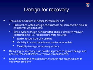L7 Design For Recovery | PPTX