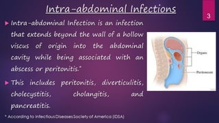 Intra-abdominal Infection | PPT