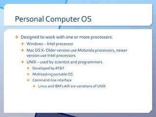 L7 operating system | PPTX