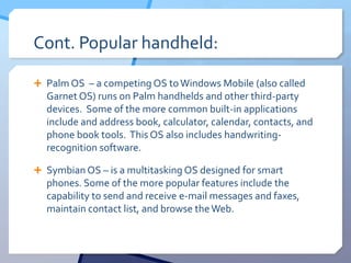 L7 operating system | PPTX