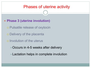 L7-Physiology of labor.pdf lecture notes | PDF