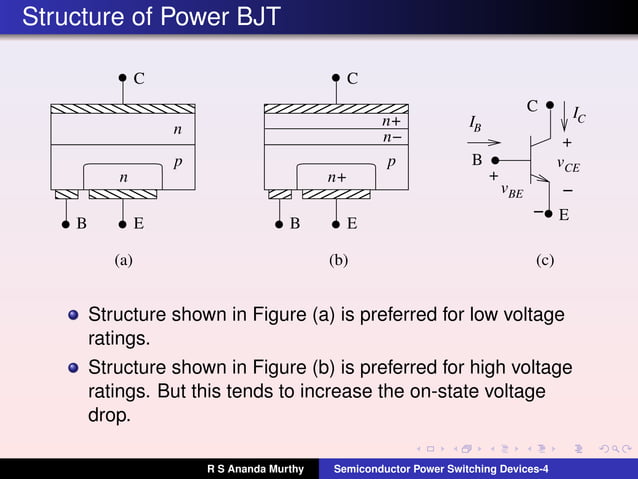 Lecture-7 : Semiconductor Power Switching Devices-4 | PDF