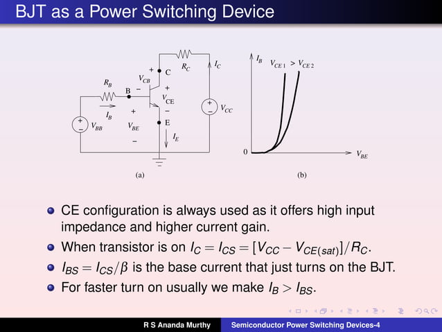 Lecture-7 : Semiconductor Power Switching Devices-4 | PDF