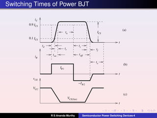Lecture-7 : Semiconductor Power Switching Devices-4 | PDF