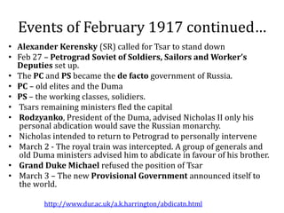 L7 the february revolution | PPT