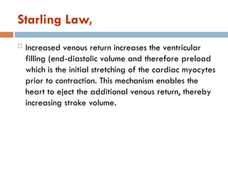 L7 & 9 - CARDIAC OUTPUT CVS 2014.ppt cardiac cycle | PPT