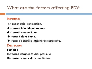 L7 & 9 - CARDIAC OUTPUT CVS 2014.ppt cardiac cycle | PPT