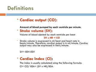 L7 & 9 - CARDIAC OUTPUT CVS 2014.ppt cardiac cycle | PPT