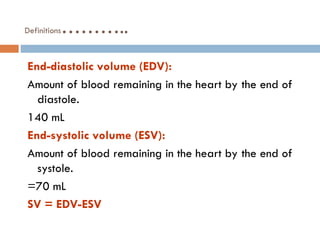 L7 & 9 - CARDIAC OUTPUT CVS 2014.ppt cardiac cycle | PPT