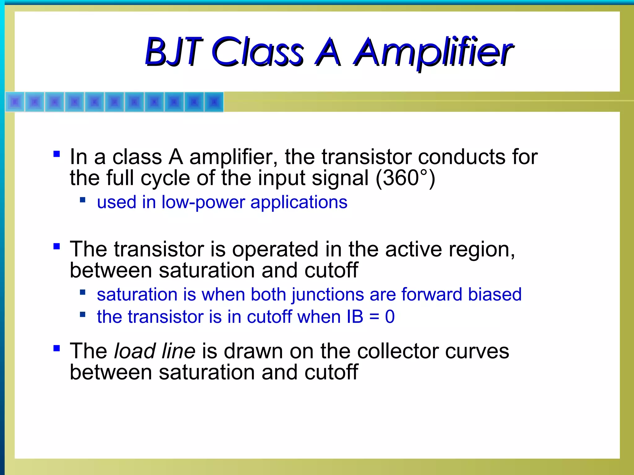 L7 bjt amplifier | PPT