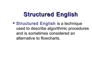 L7 decision tree & table | PPT