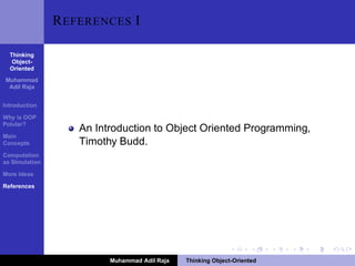 Thinking Object-Oriented | PPT