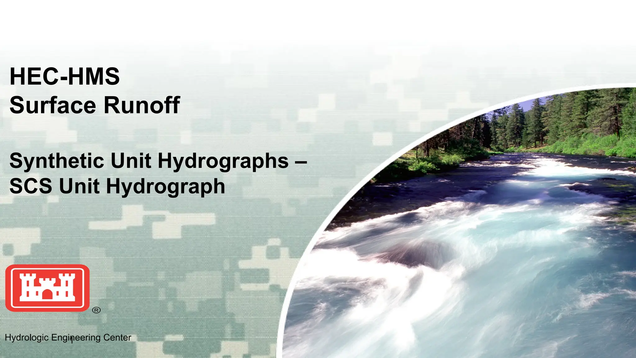 Hidrograma Unitario Sintetico SCS para crecidas | PPTX