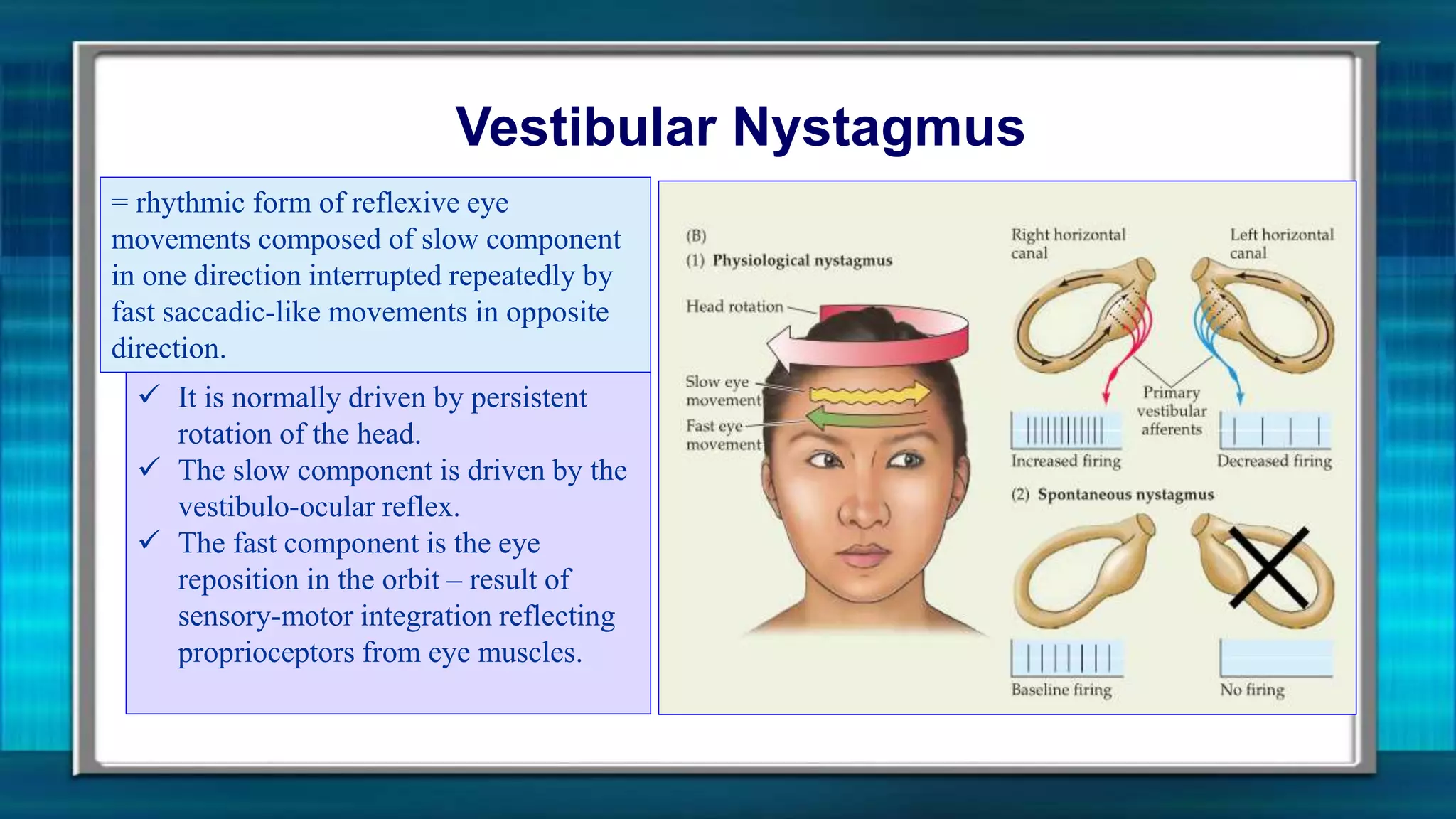 Vestibular system | PPTX