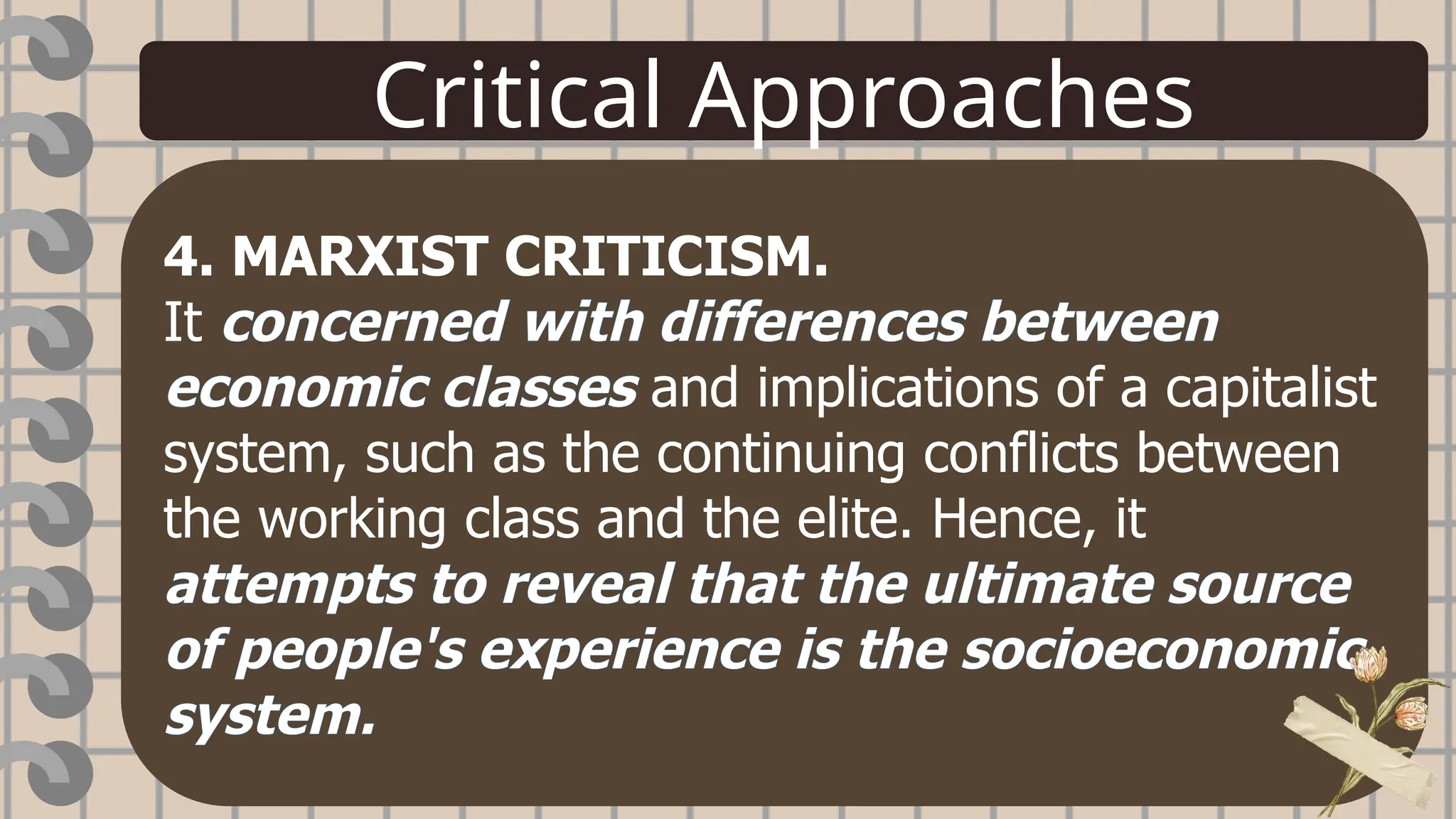 L7 eapp. appropriate critical approaches | PPTX