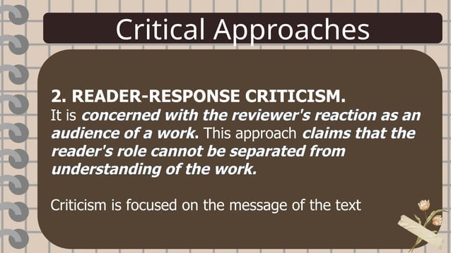 L7 eapp. appropriate critical approaches | PPTX