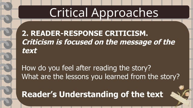L7 eapp. appropriate critical approaches | PPTX