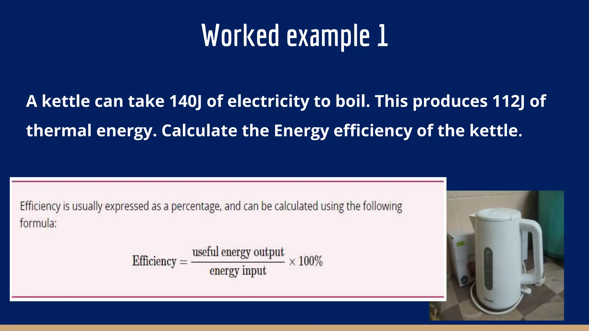 Energy Efficiency calculations for year 7 and year 8 students .pptx