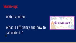Energy Efficiency calculations for year 7 and year 8 students .pptx