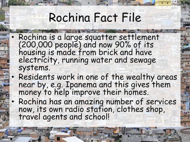 L7 favella bairro squatter redevelopment | PPTX