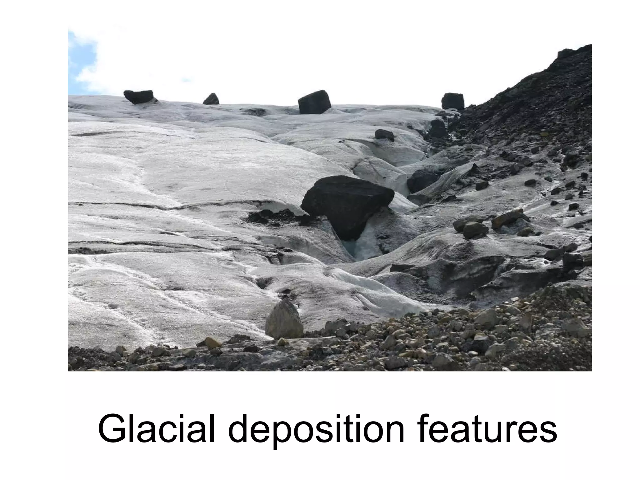 L7 Glacial Deposition Features | PPT | Geology | Science