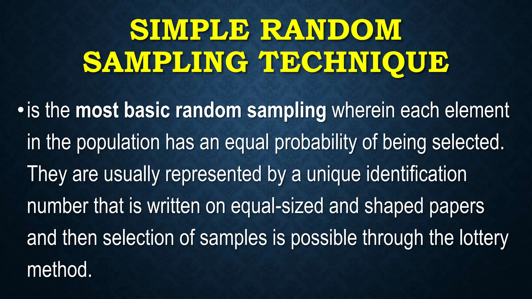 LESSON 7 ILLUSTRATING RANDOM SAMPLING G11 | PPTX