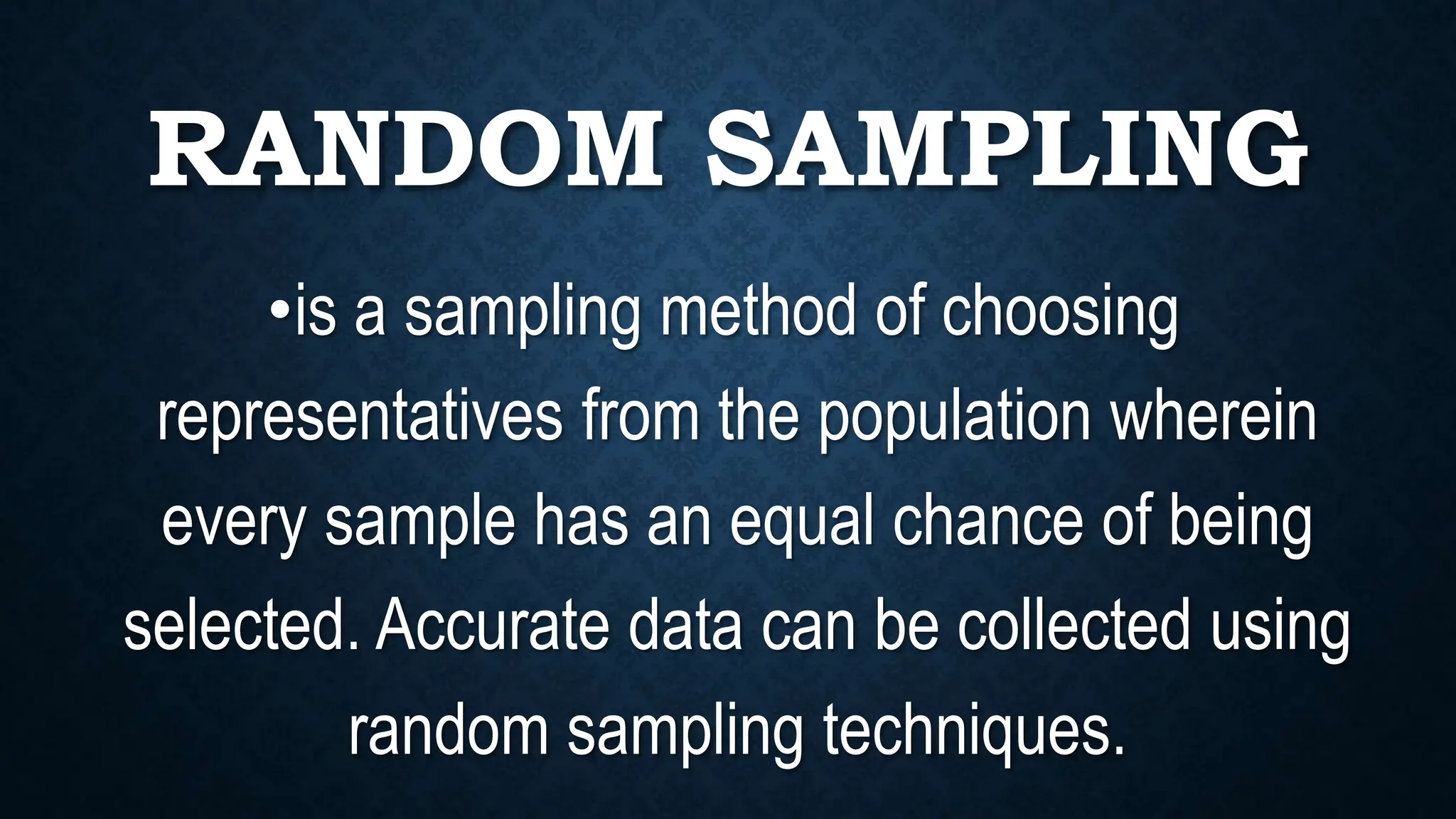 LESSON 7 ILLUSTRATING RANDOM SAMPLING G11 | PPTX
