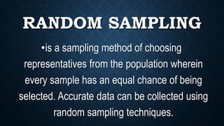 LESSON 7 ILLUSTRATING RANDOM SAMPLING G11 | PPTX