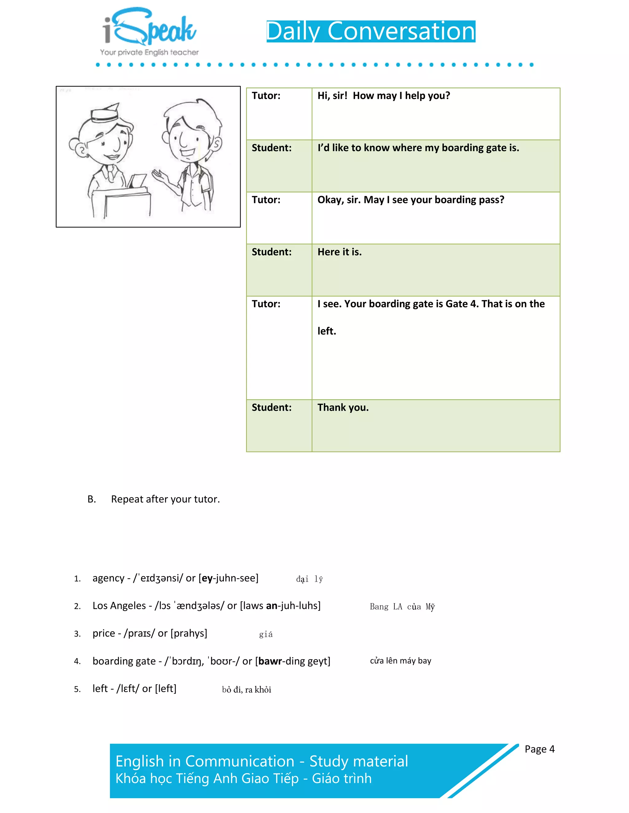 Chapter 5 unit 1. i'm taking a flight | PDF