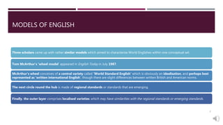 Models of English | PPTX