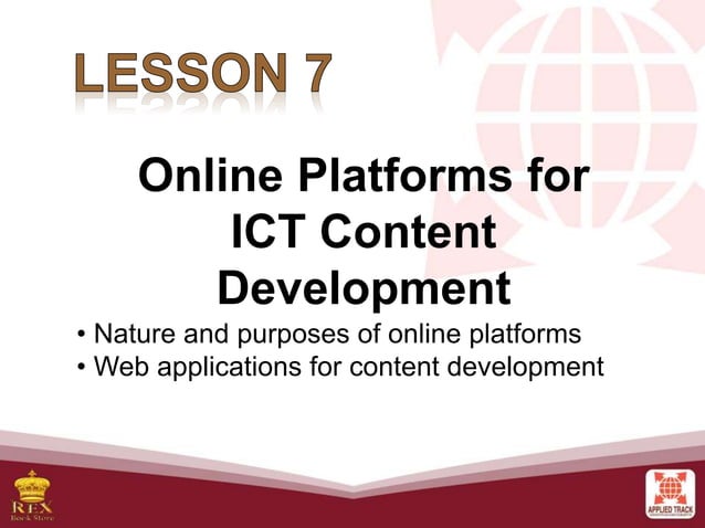E-Tech L7 Online Platforms for ICT Content Development.pptx