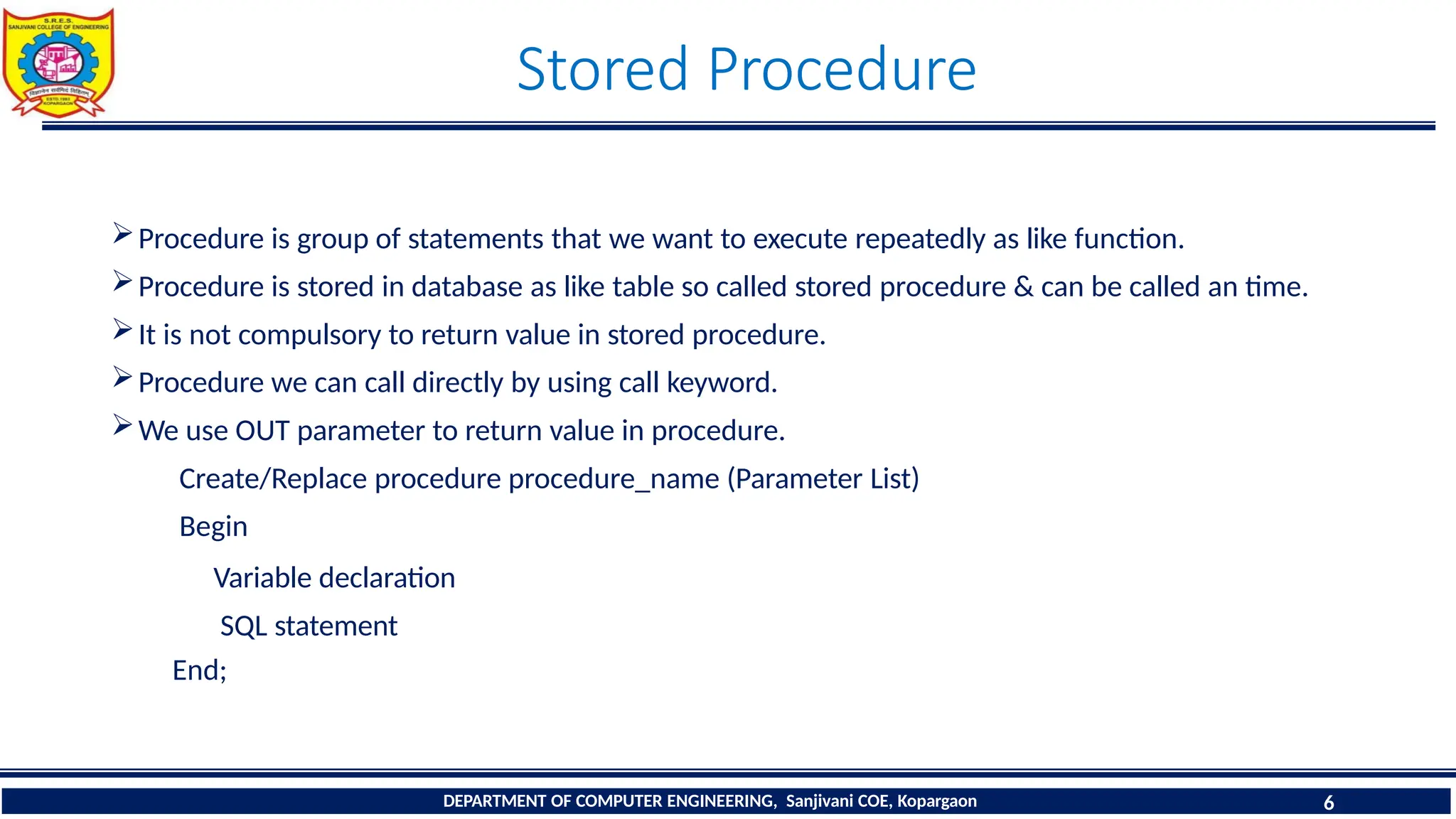 Learning of PL-SQL Introduction in DBMS.pptx